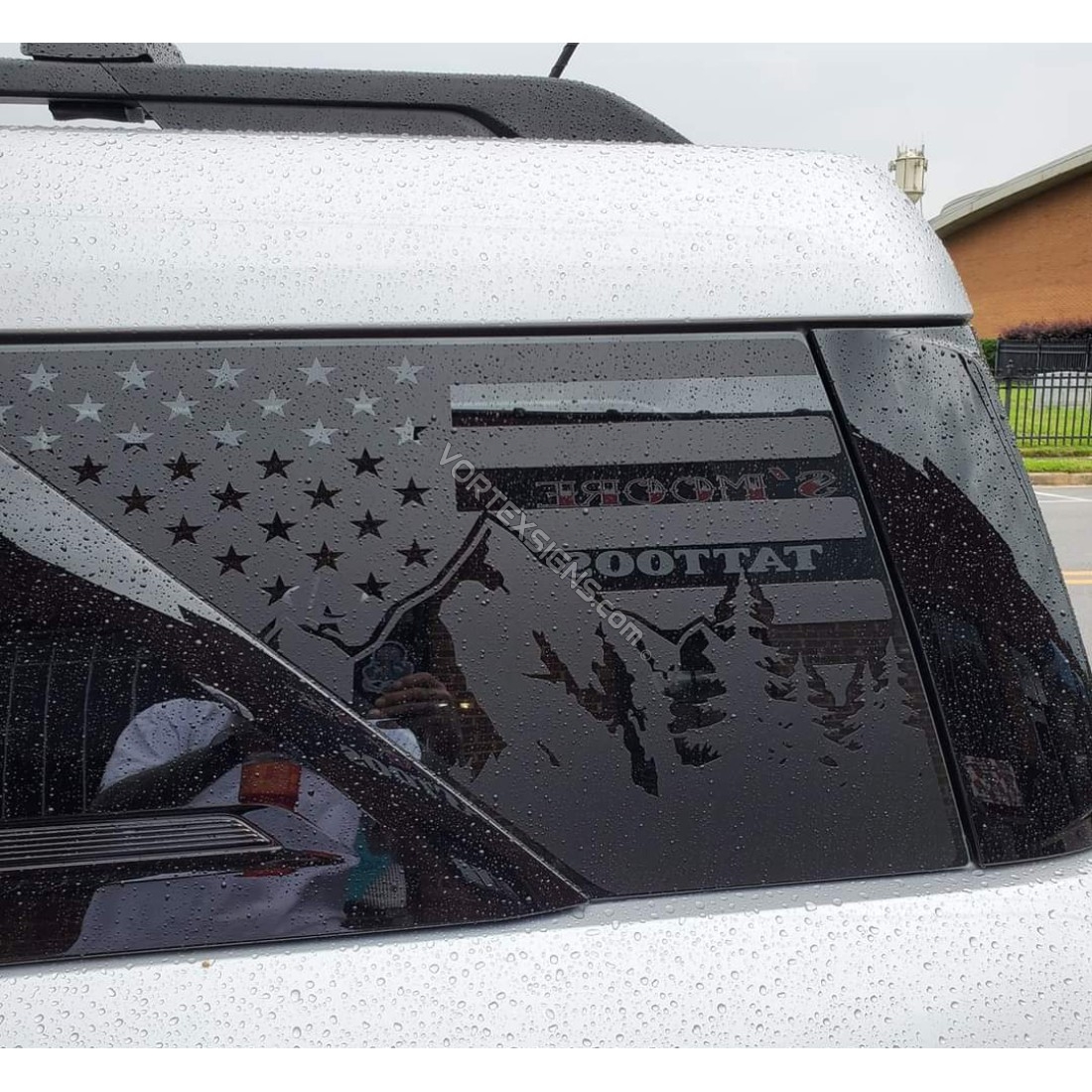 Ford Bronco Sport Quarter Panel Forest trees decal
