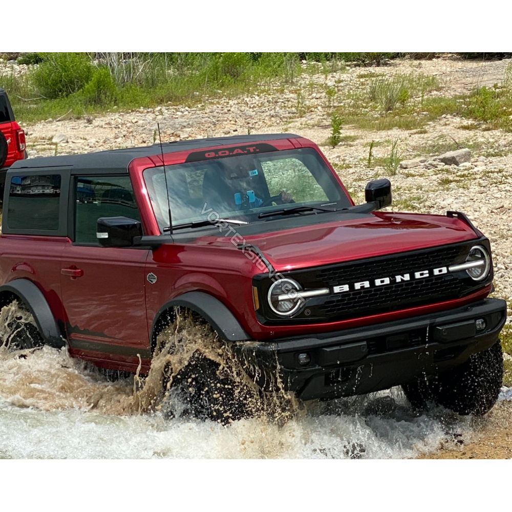SALE! Windshield GOAT banner graphics for Ford Bronco