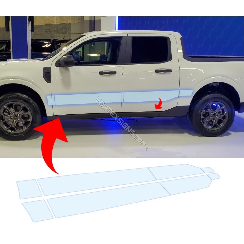 Ford Maverick PPF - Paint Protection film for sides