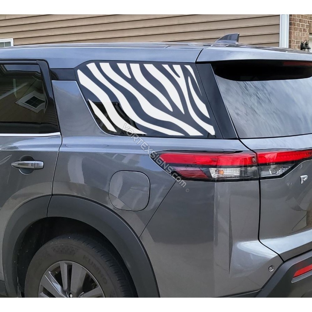 Zebra window for 2022 Nissan Pathfinder
