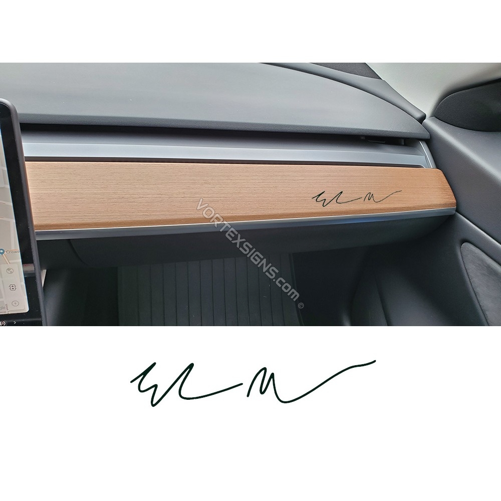 SALE! Elon Musk dash Autograph / signature decal decals & stickers ...