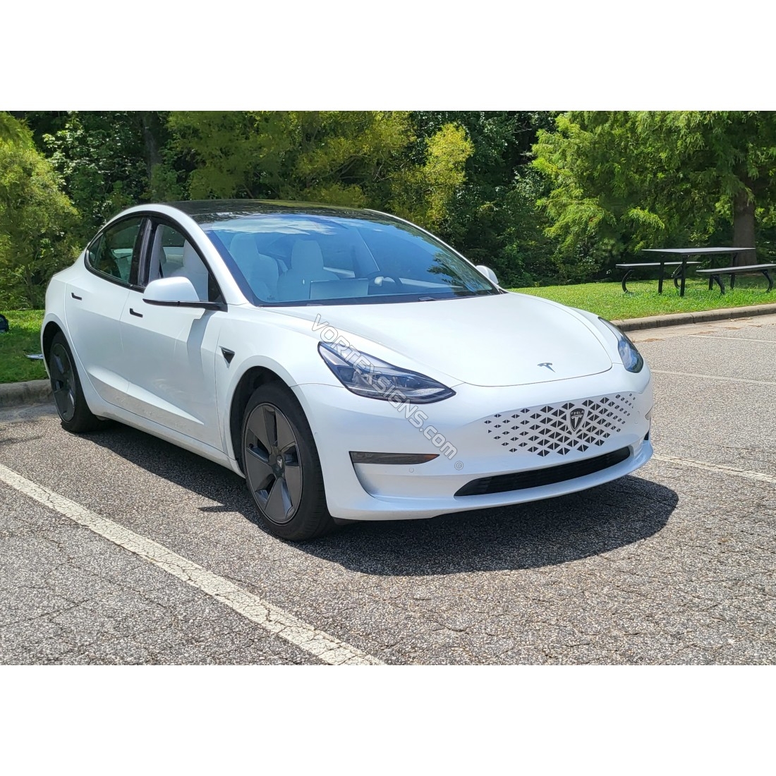 BMW style Tesla grille decal for Model 3 or Model Y