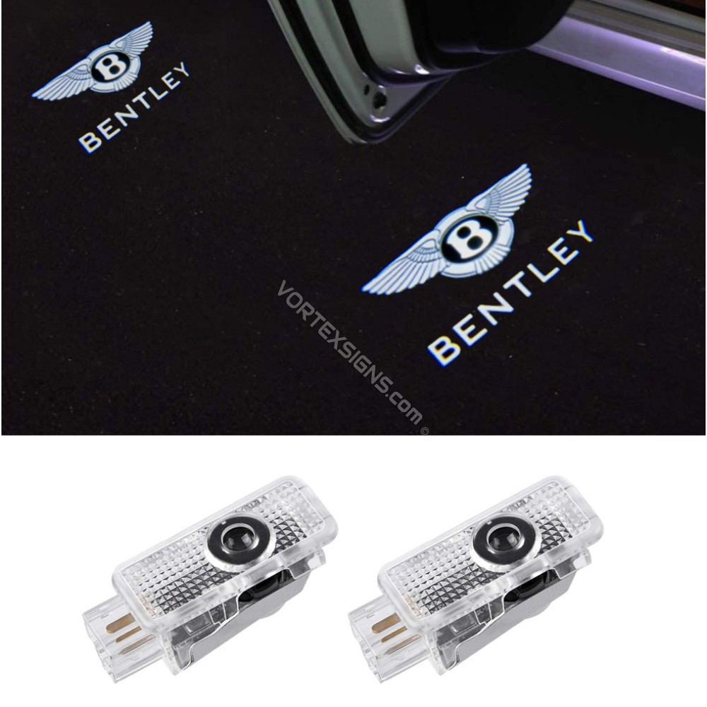 Bentley Continental Projector LED Courtesy Door shadow lights