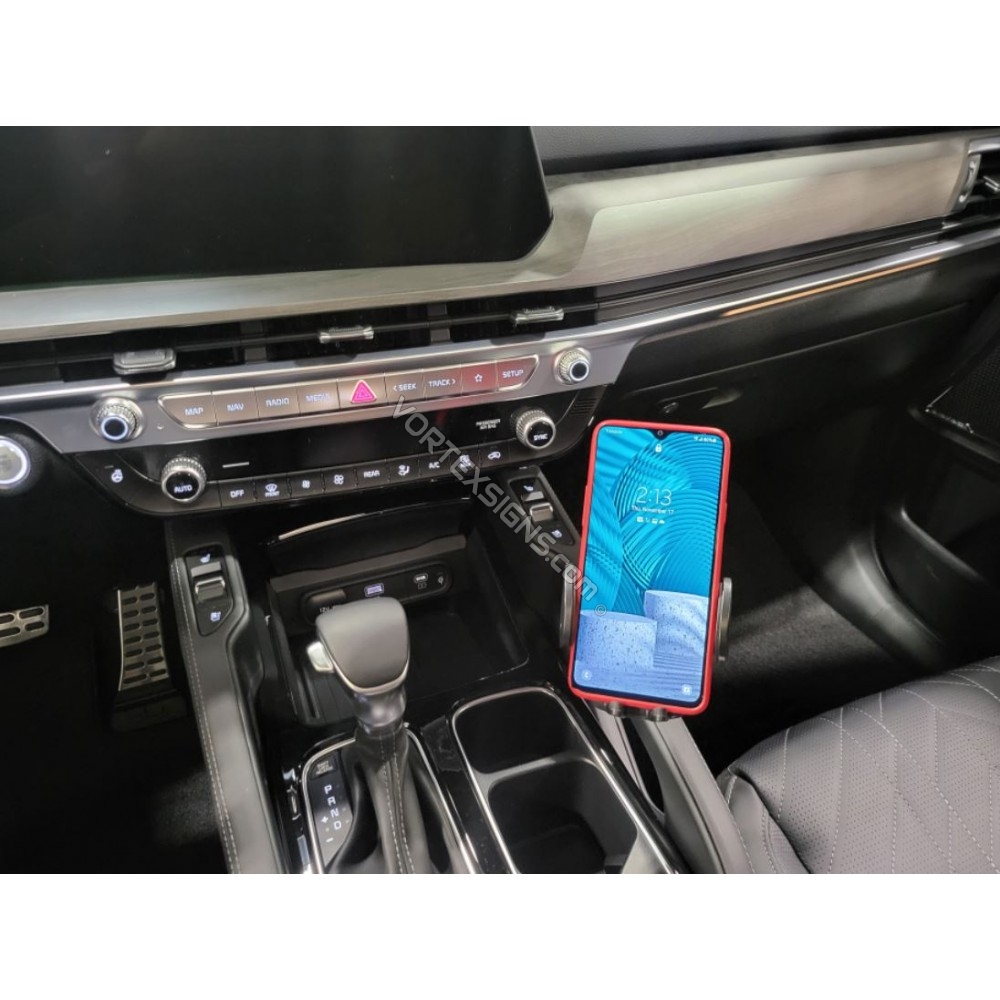 Wireless charging Kia Telluride phone holder / mount